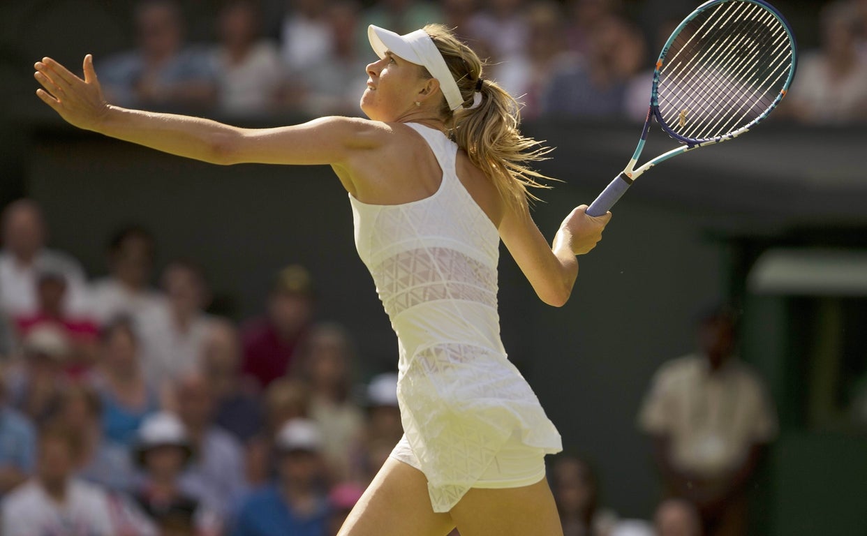 Superb photos of women's tennis icon Maria Sharapova's epic battles at ...