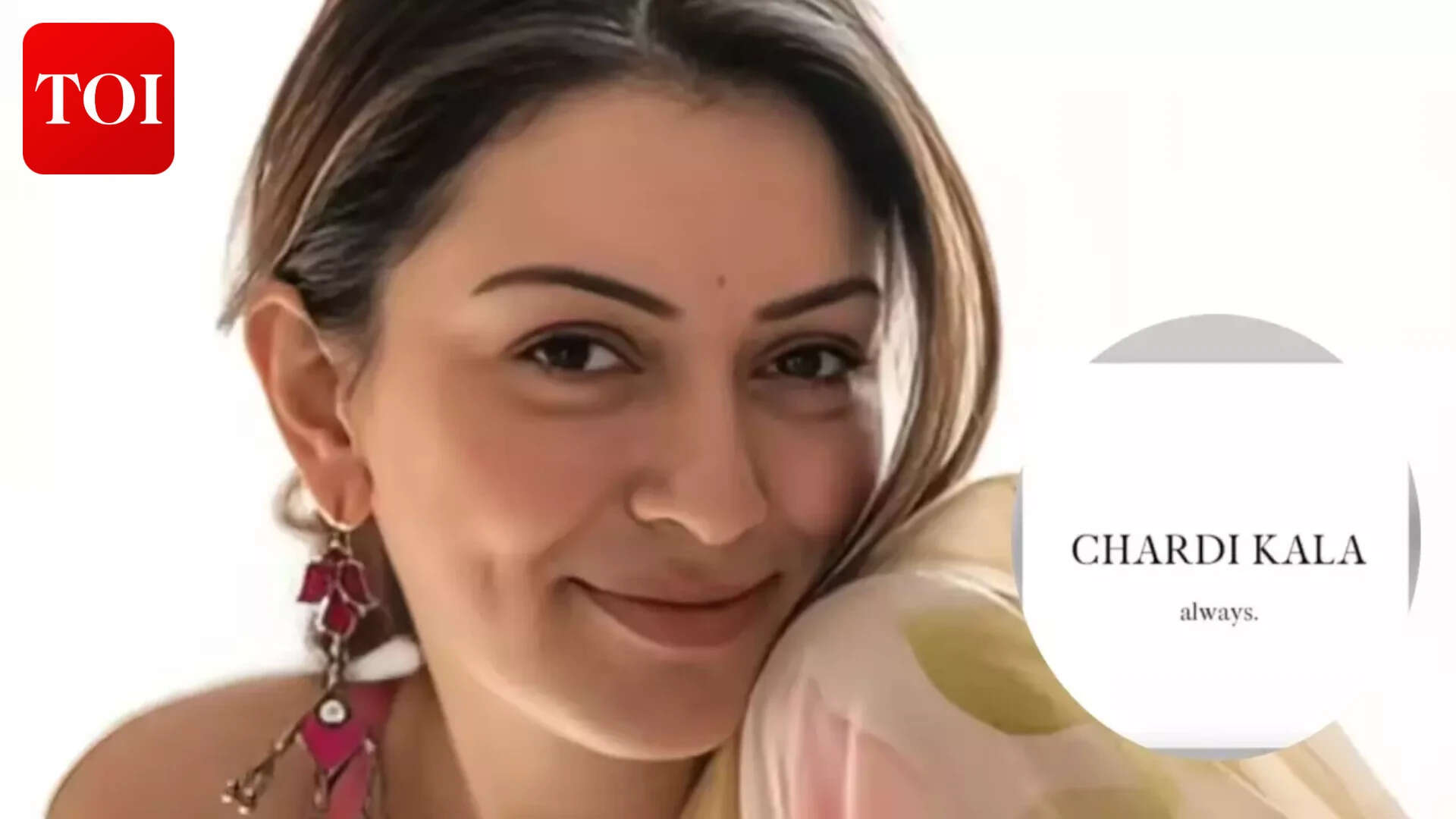Hansika Motwani shares cryptic 'Chardi Kala always' post after split ...