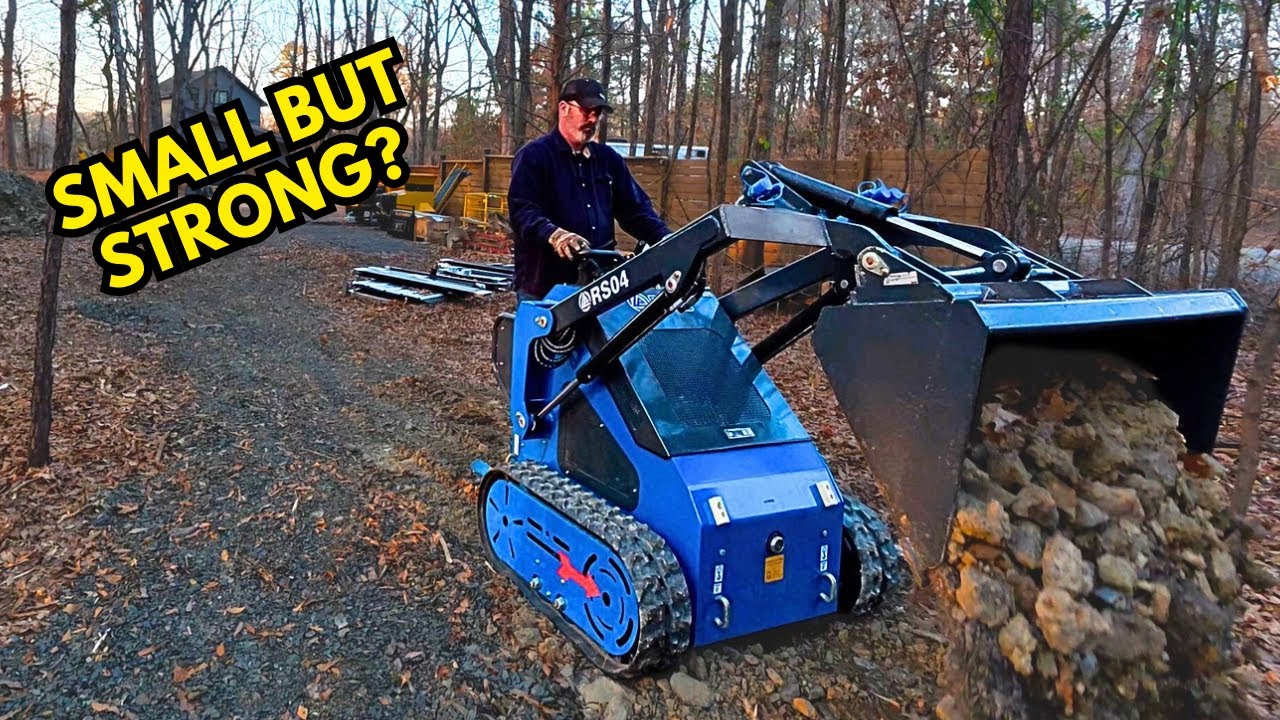Compact skid steer performance review RS04 diesel model