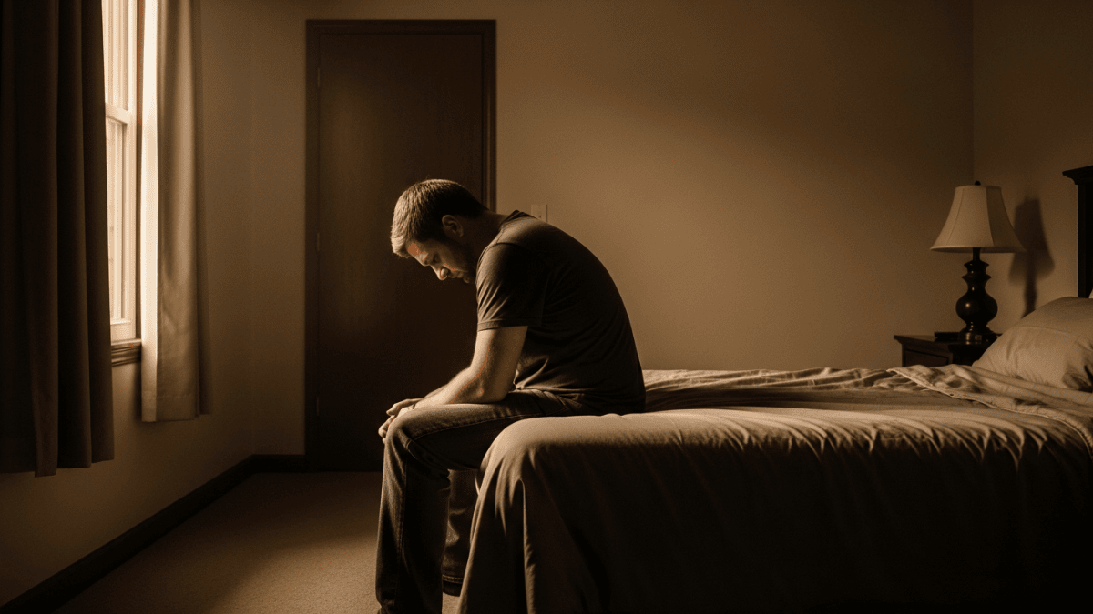 I stayed in the guest room because I couldn't bear the weight of the ...