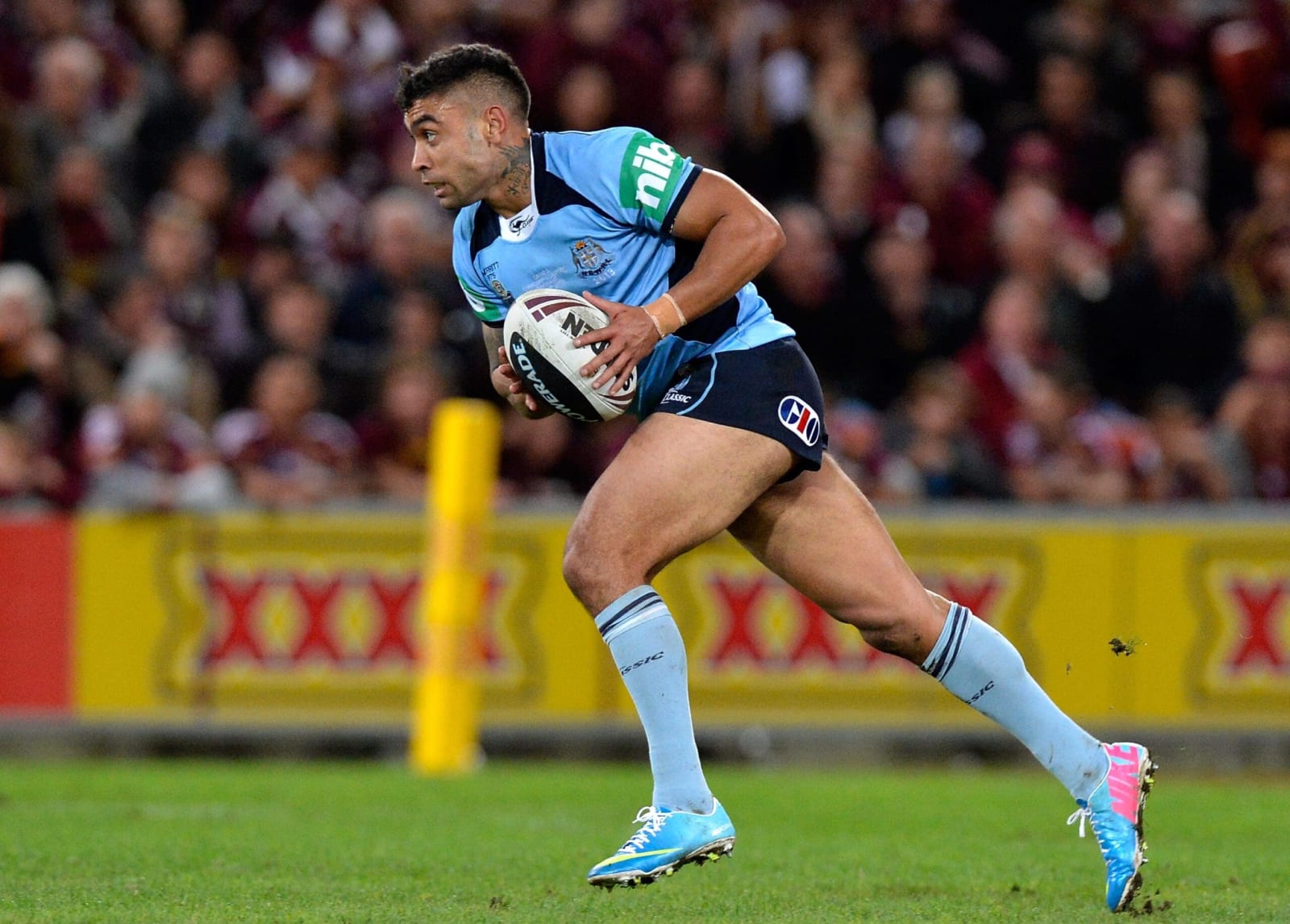 South Sydney Rabbitohs legend Nathan Merritt reveals devastating cancer ...