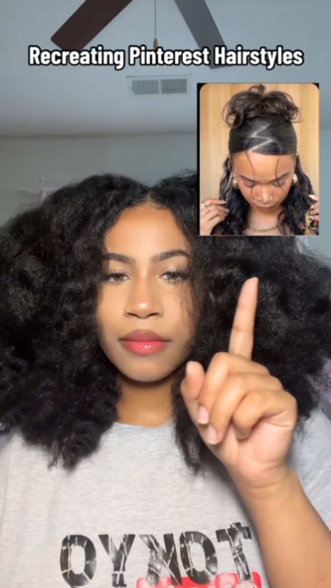 Pinterest hairstyles on blown out afro hair