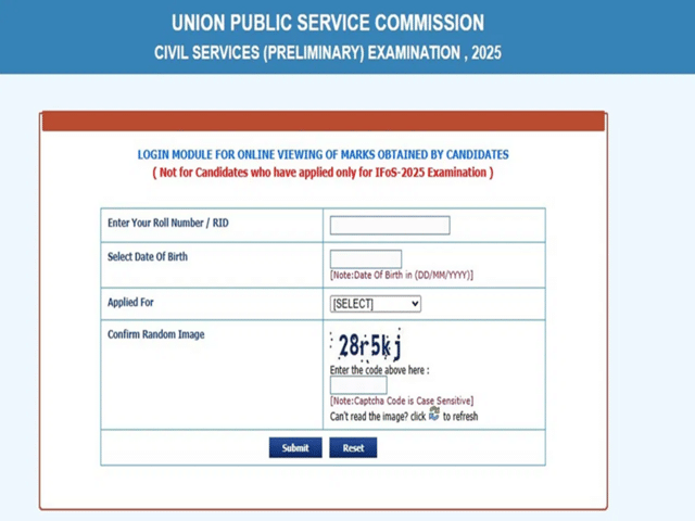 UPSC marksheet 2025: Prelims, mains, and final marksheets released—here ...