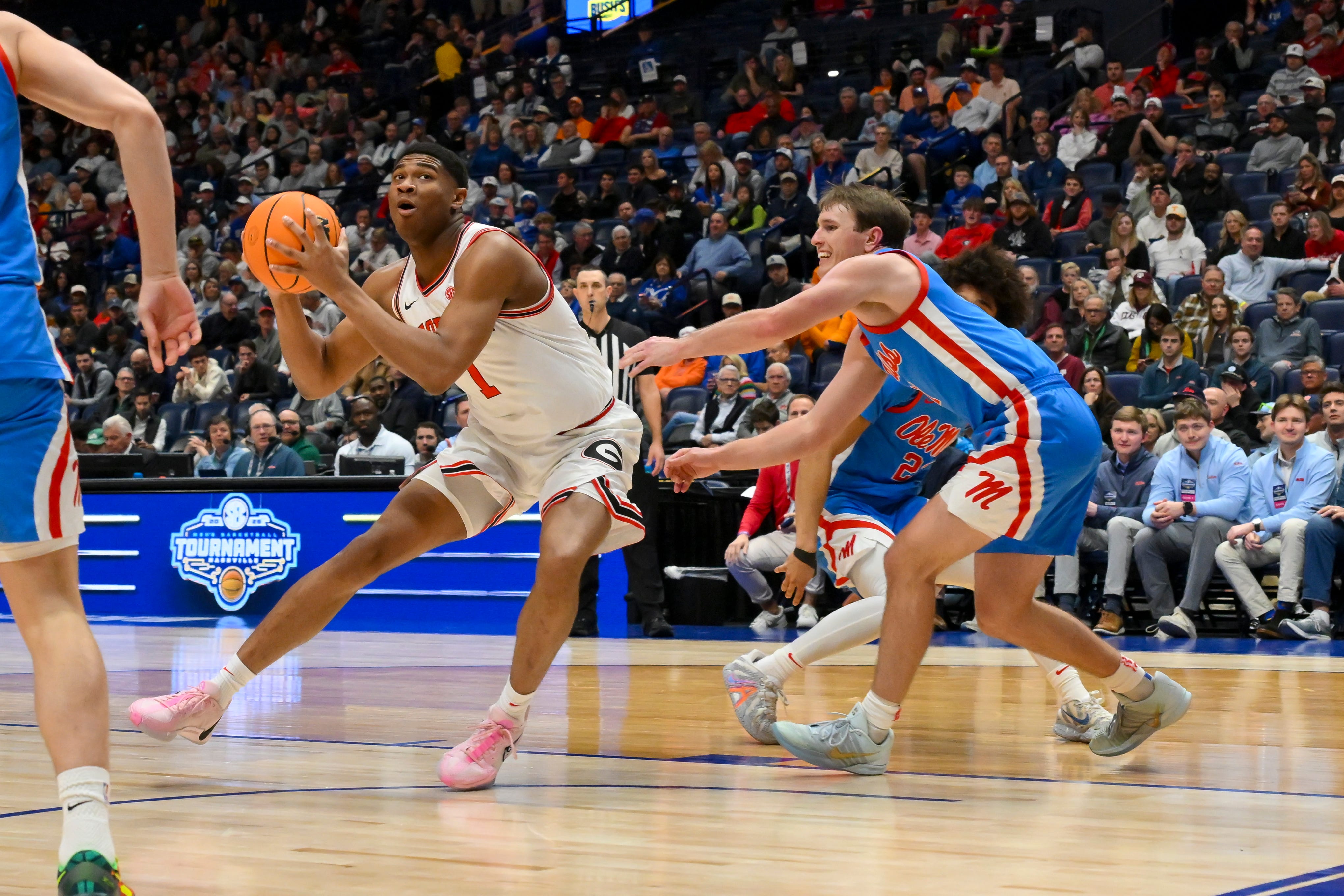 No. 15 seed Ole Miss basketball hangs on to upset Georgia, make SEC ...
