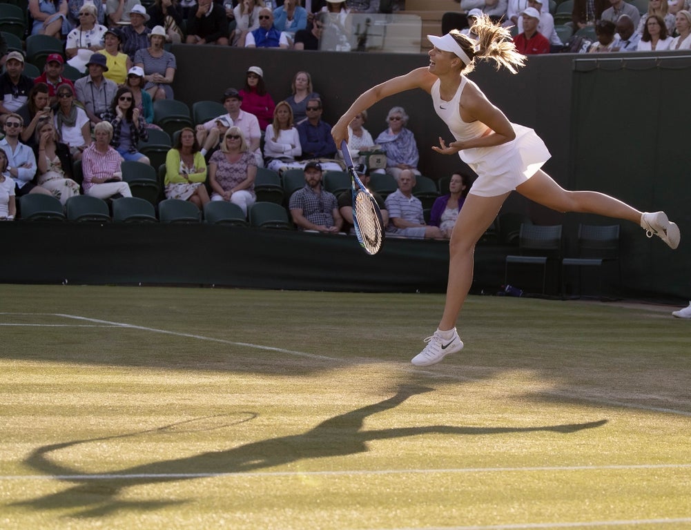 Superb photos of women's tennis icon Maria Sharapova's epic battles at ...