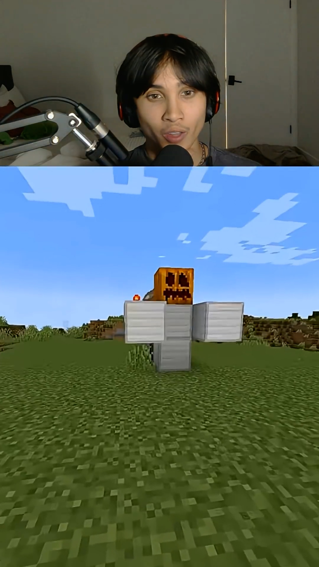 Building a dancing iron golem in Minecraft