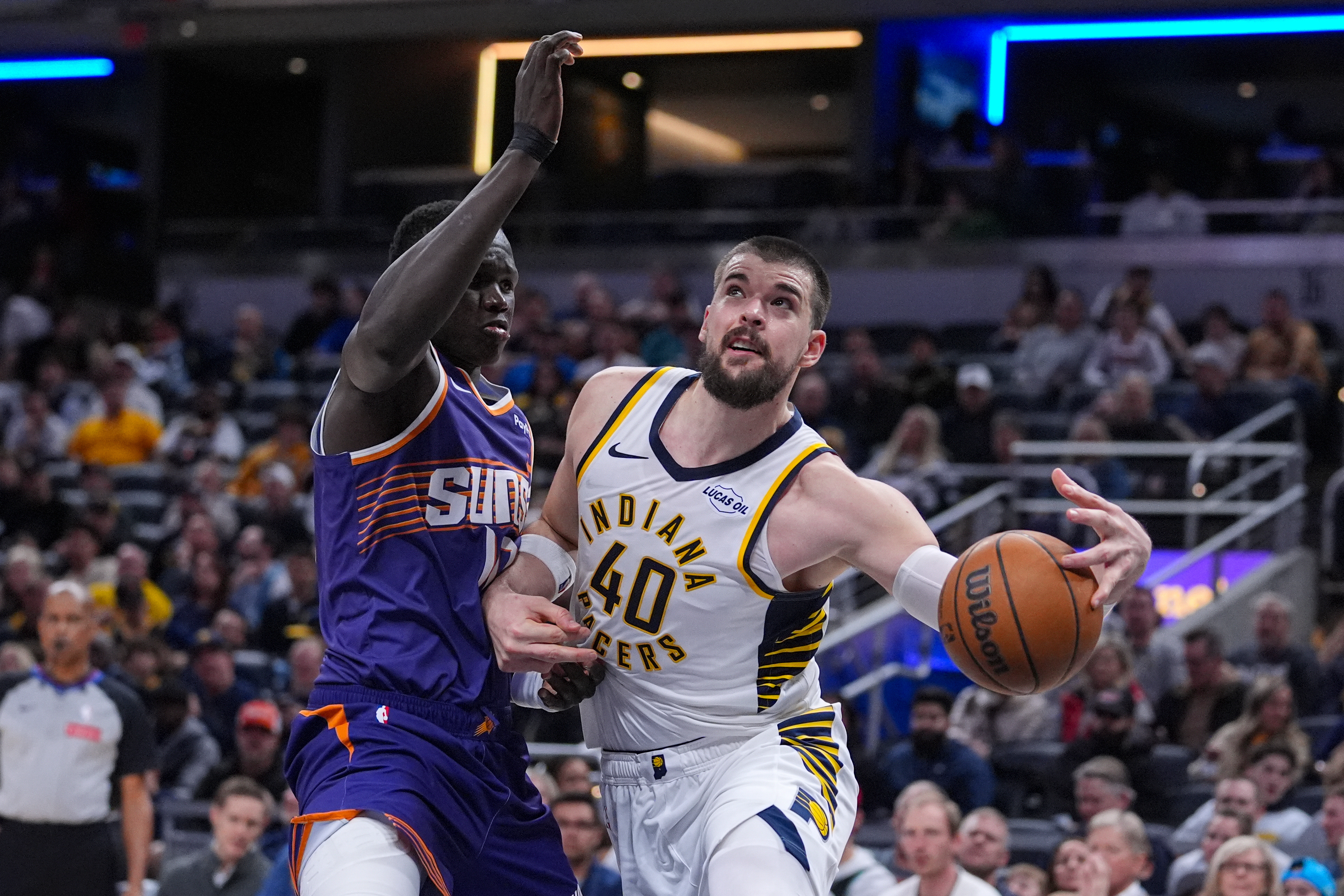 Ivica Zubac scores 8 points in Pacers debut against Suns