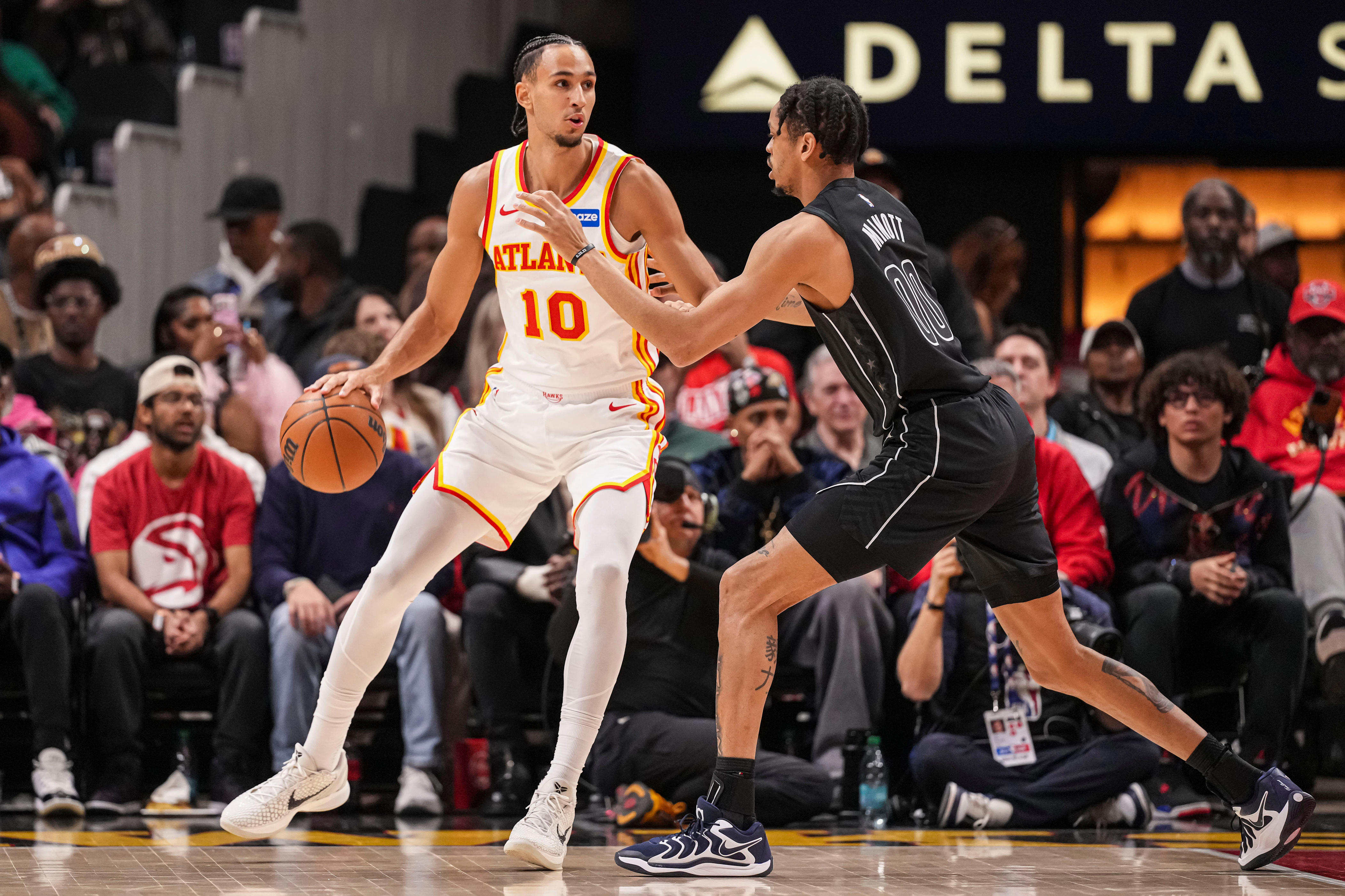Nets' Josh Minott drops career-high 24 points in 108-97 loss at Hawks