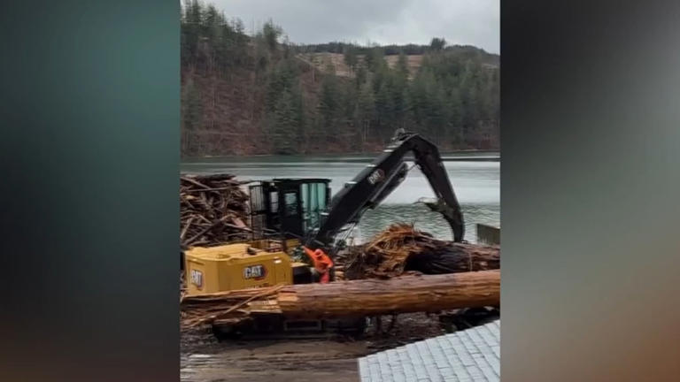 PGE shares update on work to clear record log jam from Clackamas Co ...