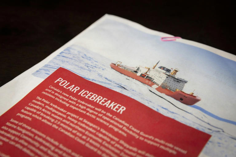 With new ships, Canada aims to be 'icebreaking superpower'