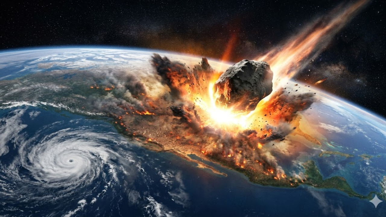 A football-field-size asteroid hit the North Sea and sent a 330-foot ...