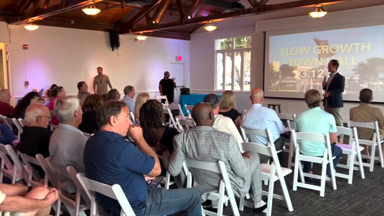 Stuart Mayor Chris Collins is calling for slow growth as the city ...