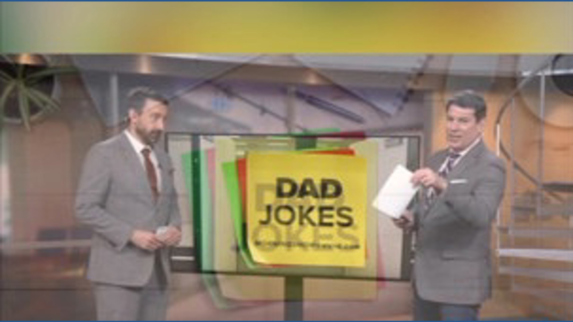 Friday dad jokes with 3News' Dave Chudowsky and Matt Wintz