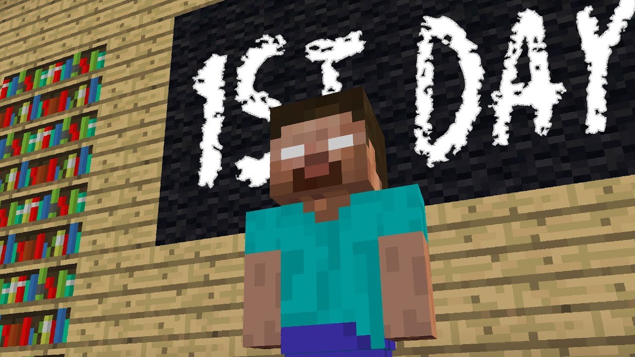 My first day of school in Minecraft Monster School