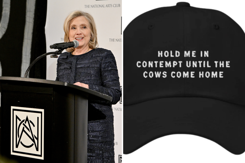 Hillary Clinton launches Epstein deposition-themed merch