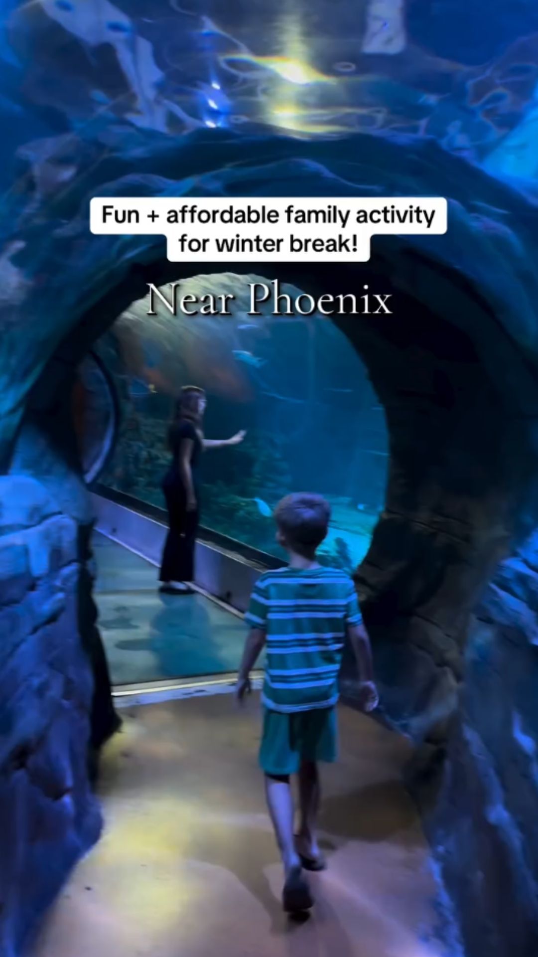 Sea Life Arizona Aquarium family visit