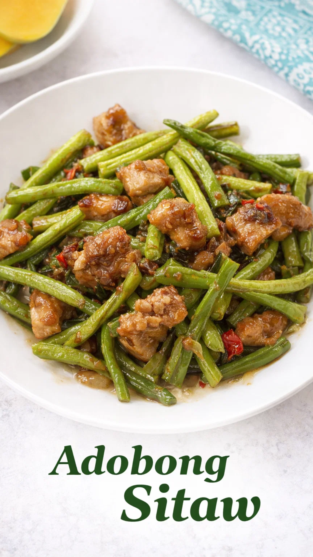 Why adobong sitaw is a must try Filipino comfort food