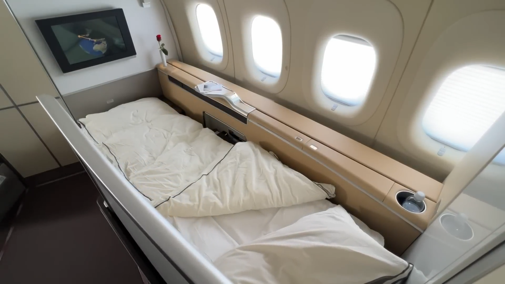 He paid $7,000 for Lufthansa first class - then he was driven to the ...