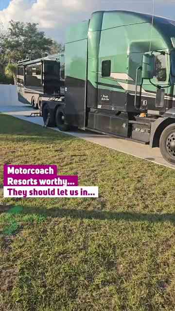 Motorcoach resorts ban our style RV – full story