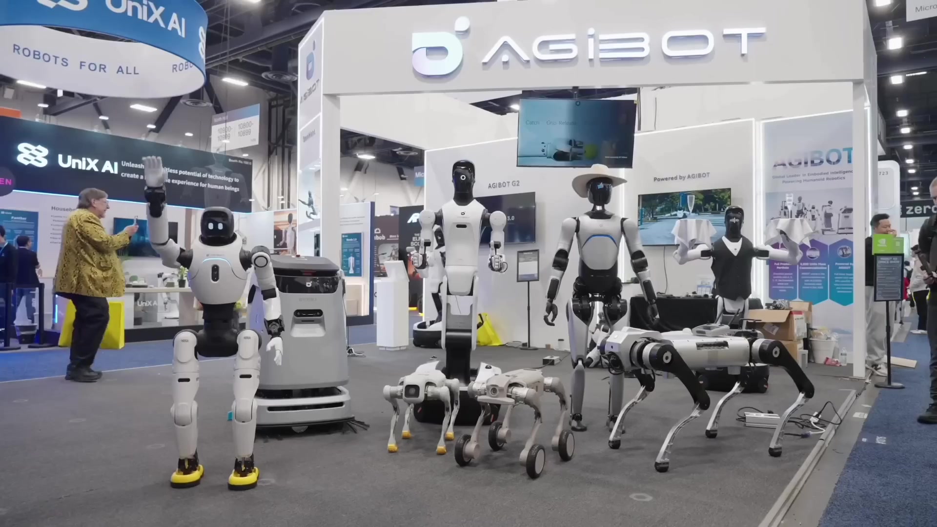 Agibot’s unforgettable robot revolution in Vegas
