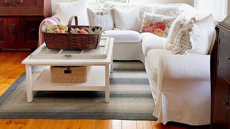 The grandma-chic rug trend showing up in 2026