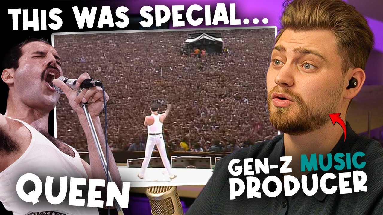 Gen Z producer reacts to Queen Live Aid