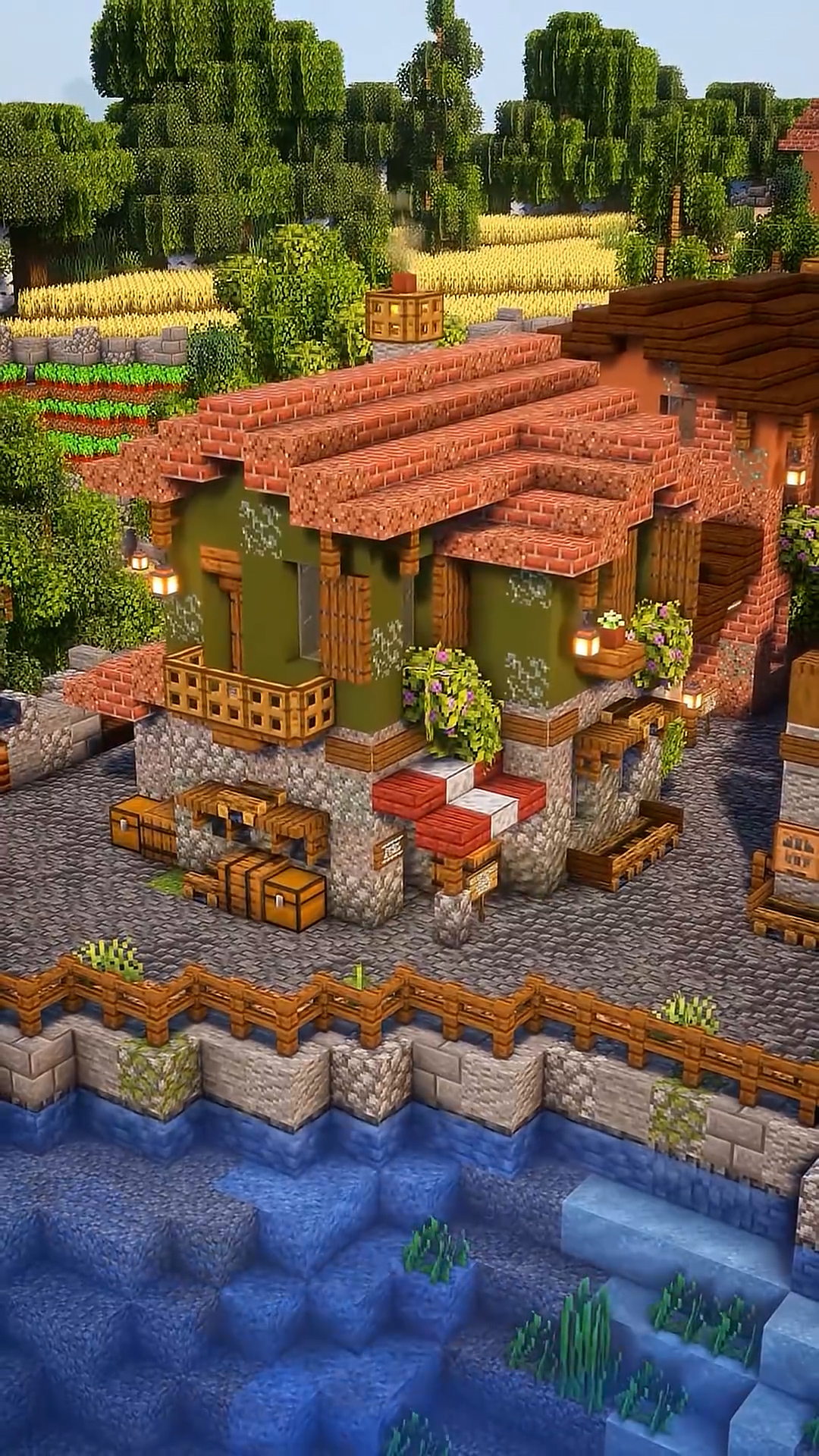 Players build Italian barber shop for realistic cities