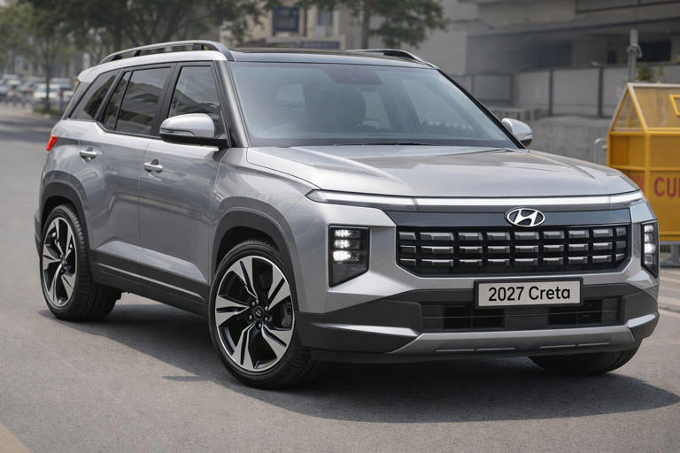2027 Hyundai Creta: Next-gen SUV to be larger with futuristic design