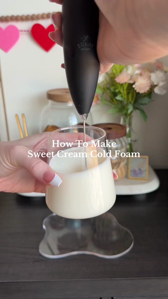 The simple sweet cream cold foam trick coffee lovers should know