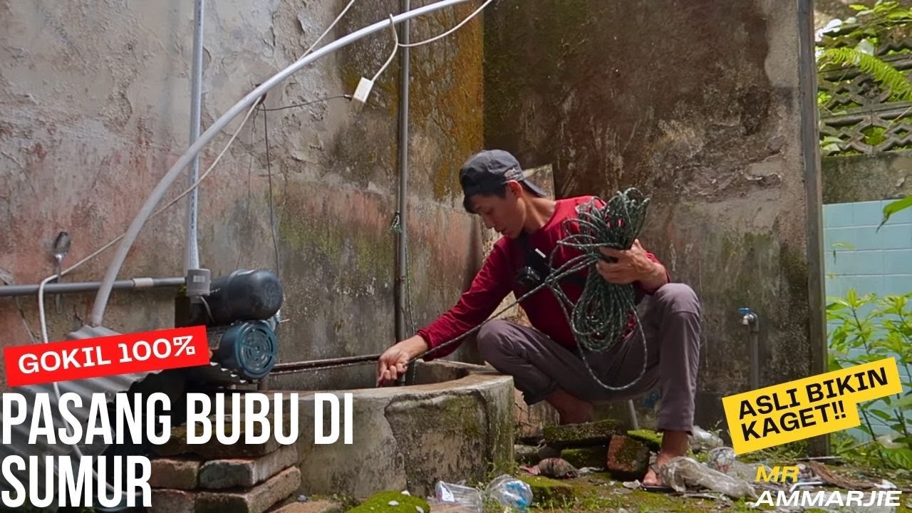 Gak nyangka pasang bubu di sumur tua dapat lobster besar