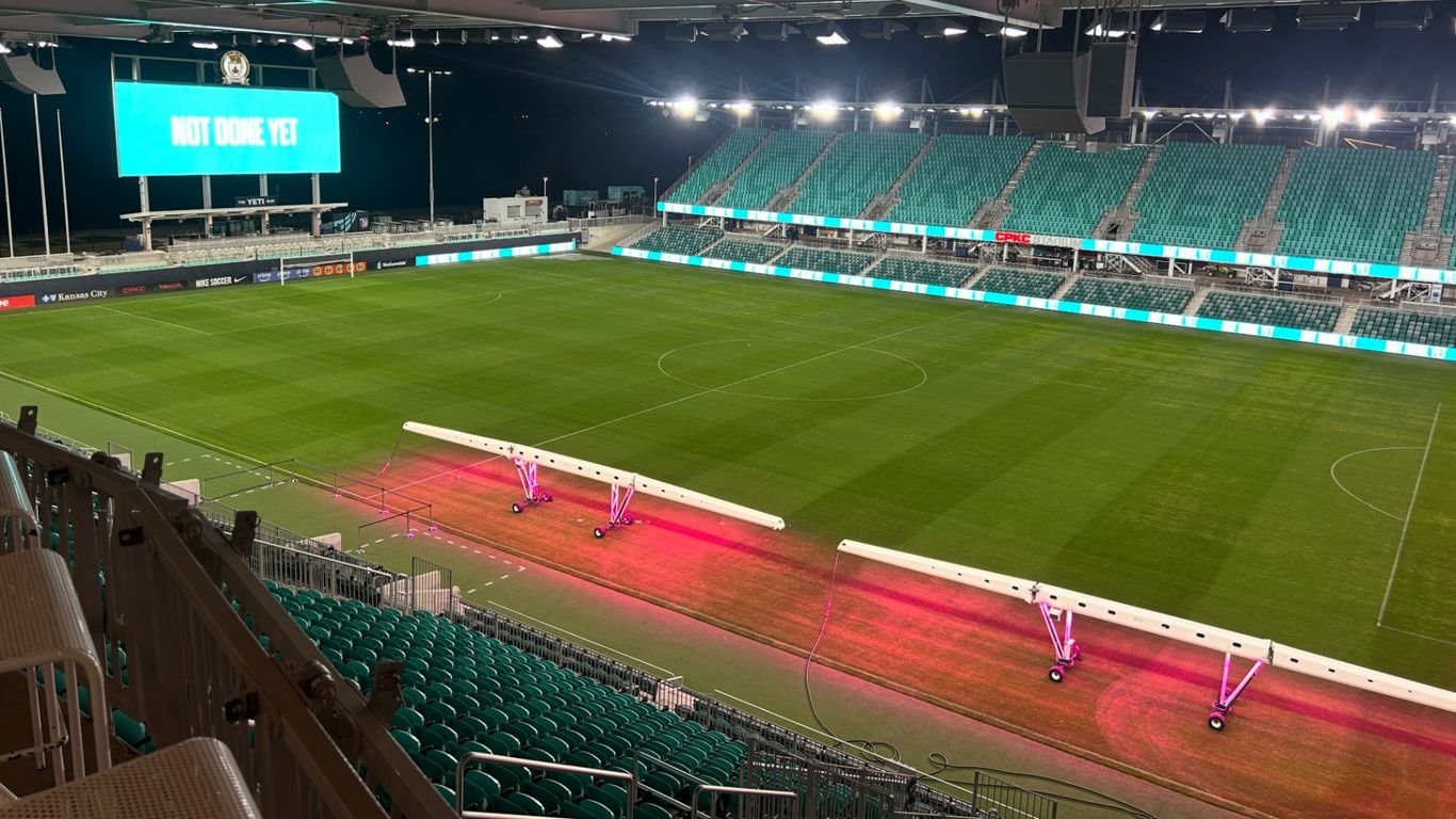 Why CPKC Stadium turns pink at night