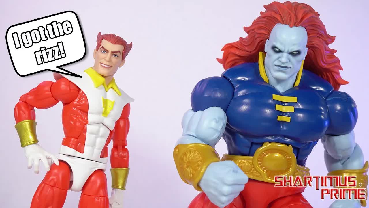 Marvel Legends Starfox & the Champion of the Universe unedited Hasbro ...