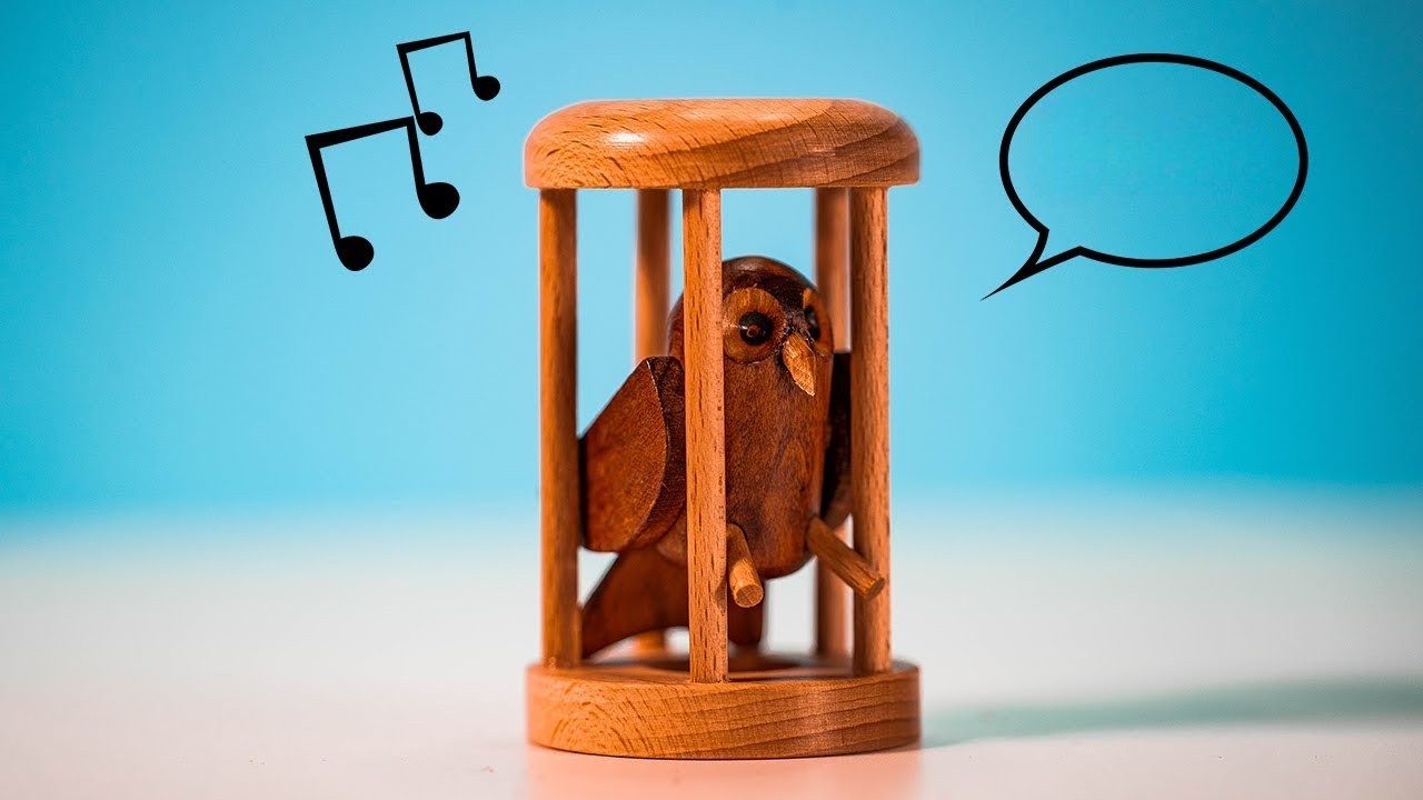 Solving the very hard owl in a cage puzzle! (Can you set him free?)