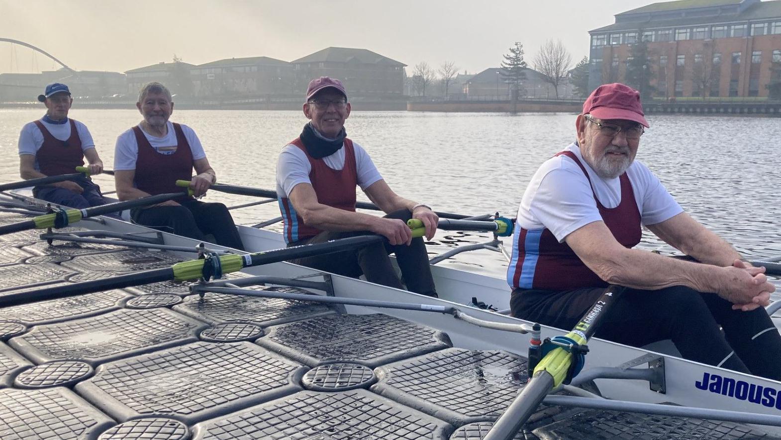 Winning veteran rowers show 'we're not dead yet'