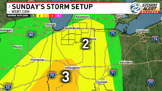 High wind warning issued as gusts near 60 mph, temperatures drop
