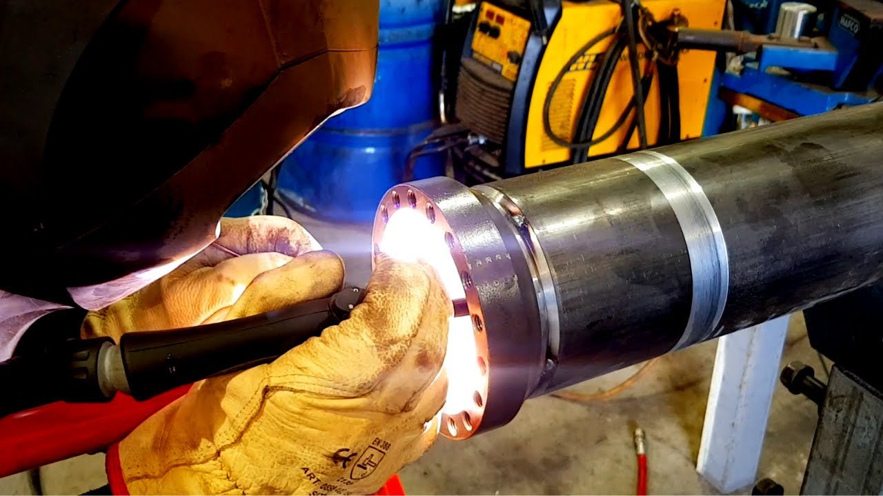 Laying down clean TIG welds on custom hex