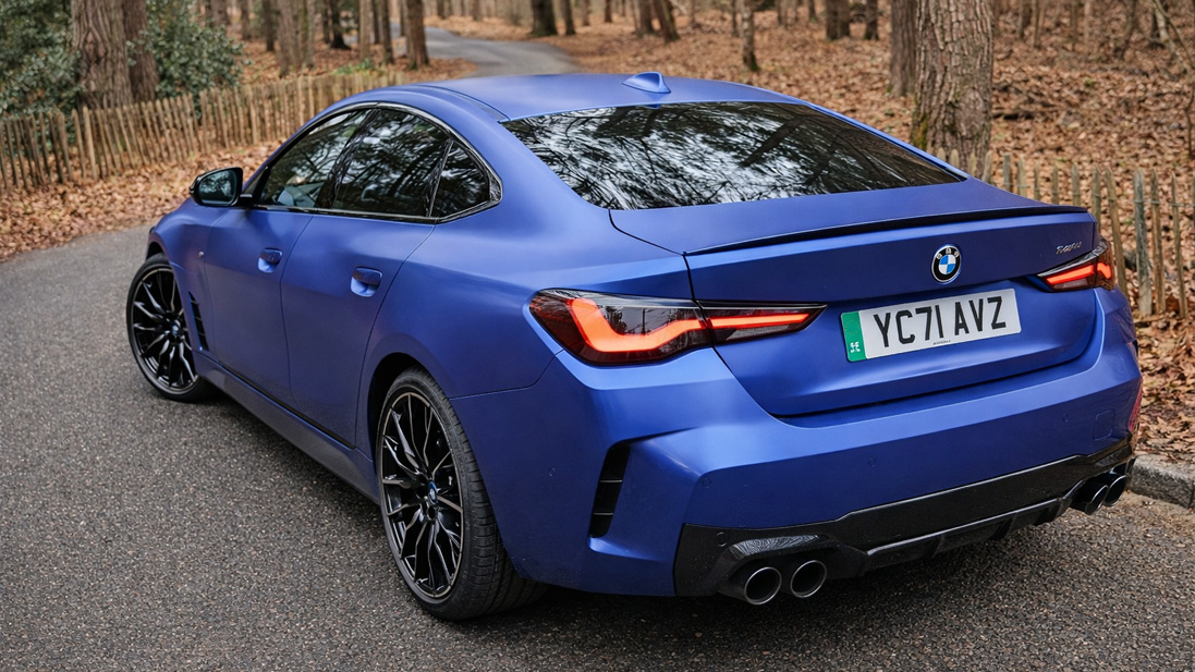 Driving BMW’s electric i4 M50