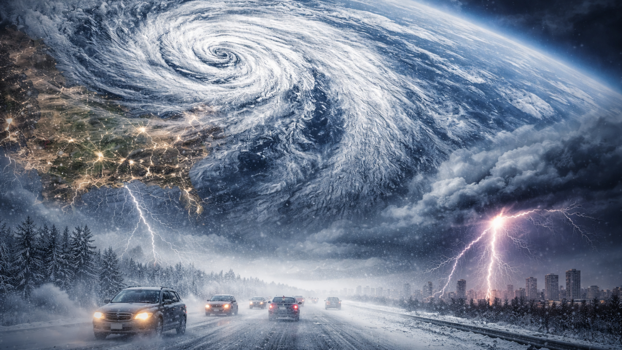 Massive bomb cyclone could impact 200 million across the US
