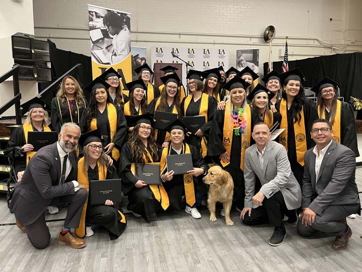 California's first graduating class of female inmates receives bachelor ...