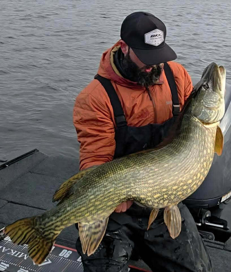 Tiny lure tricks giant pike on wild Irish lough