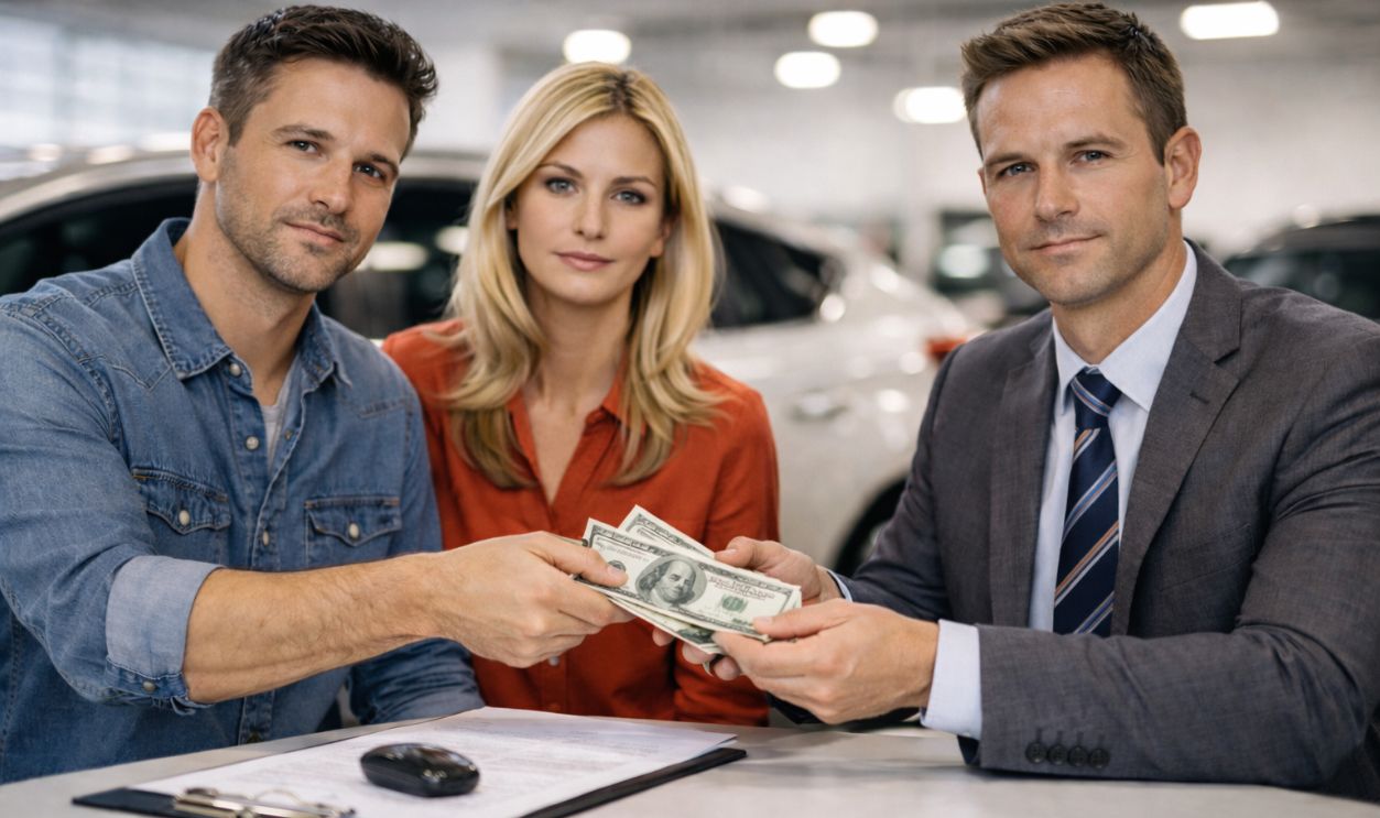 My friend says never tell a car dealer you're paying cash or it will ...