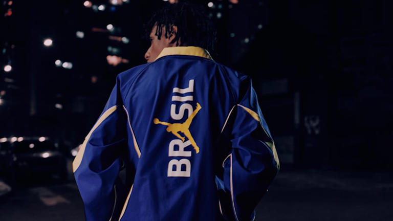 Brazil Land Slam Dunk With 2026 World Cup Away Kit, Jordan Collaboration