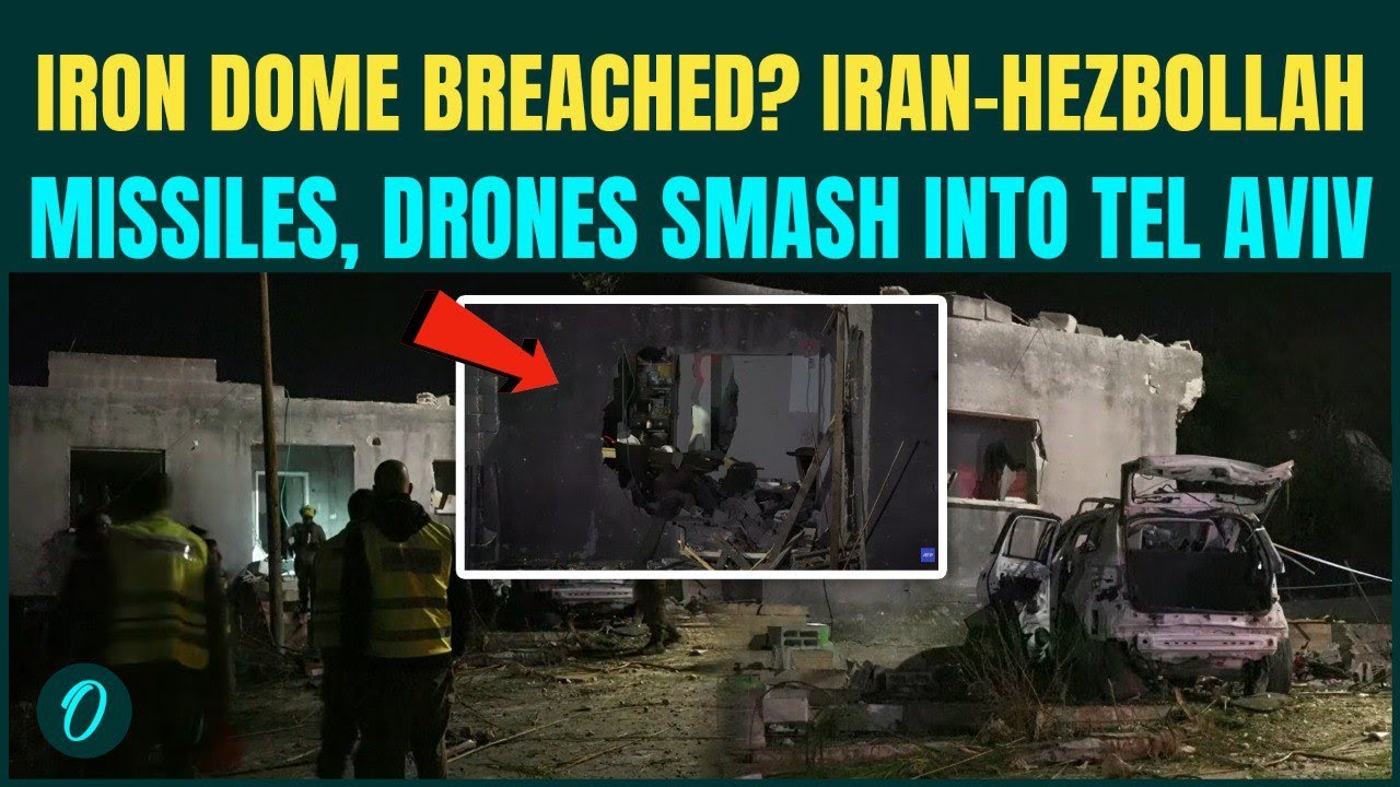 Iran-Hezbollah pound Tel Aviv in chilling attack: Aftermath shows Tel ...