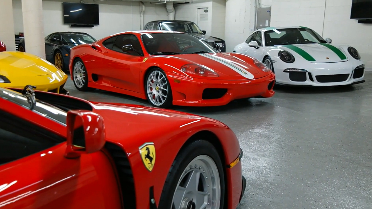 Exclusive Ferrari collector David Lee tour: Rare Italian supercars in ...
