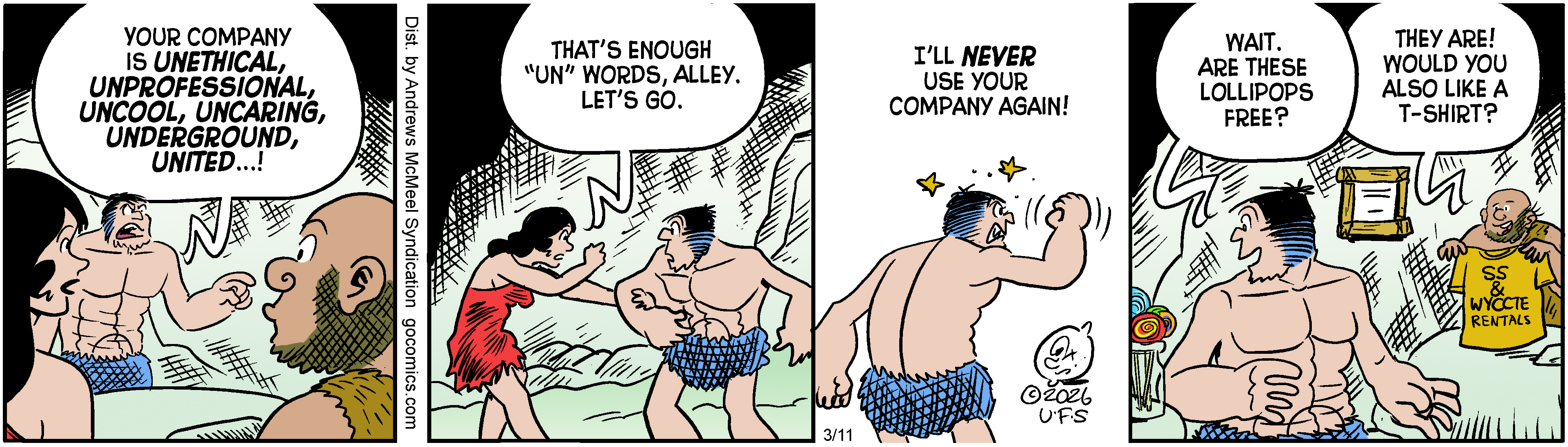 Alley oop by Carole and Jack Bender