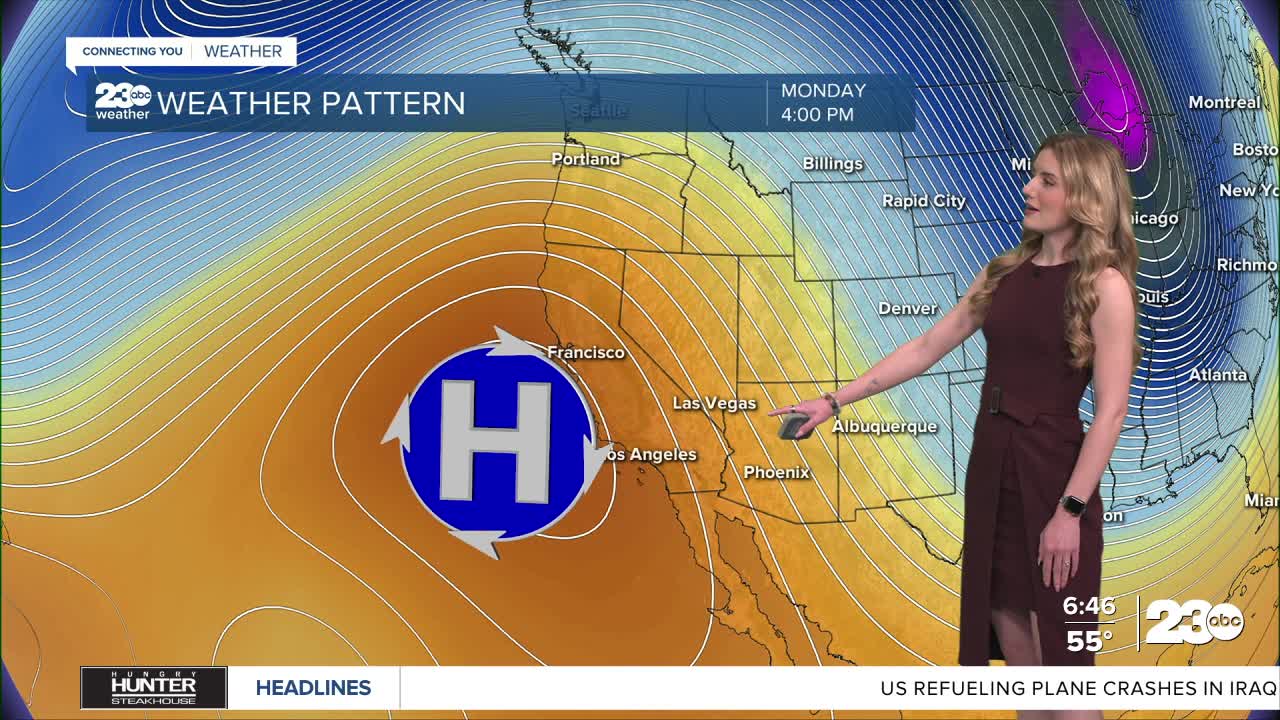 23ABC morning weather update March 13, 2026
