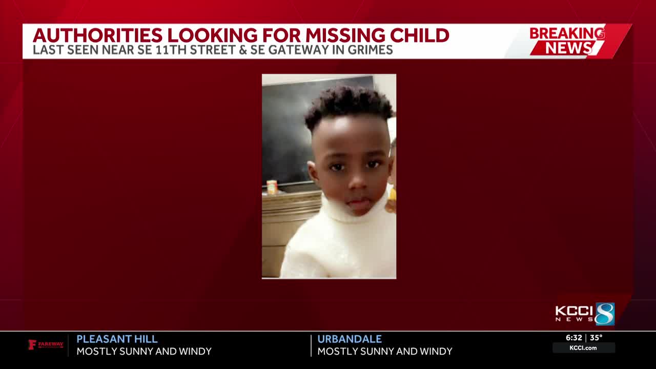 Missing child: Missing 5-year-old boy with autism last seen in Grimes