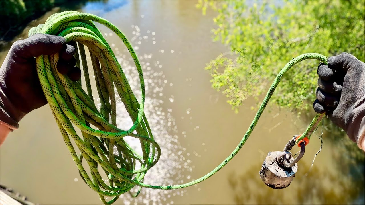 This river was hiding military ammunition - and no one could explain why