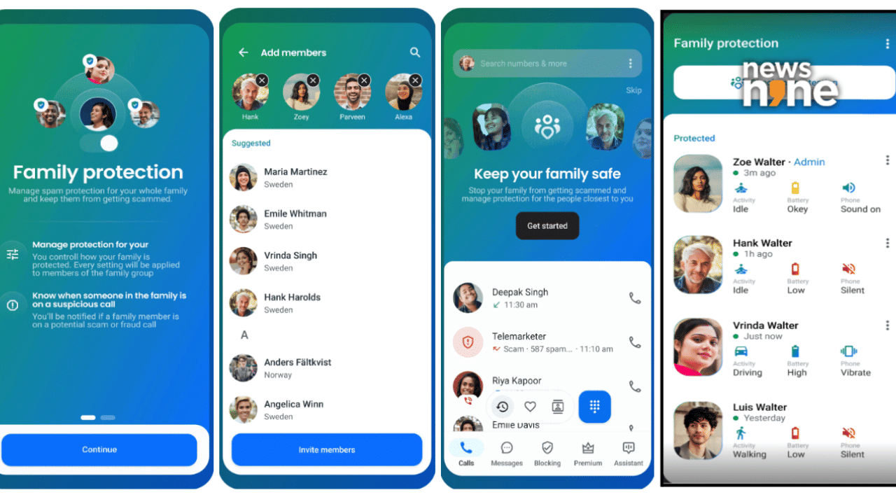Truecaller family protection lets relatives stop scam calls remotely