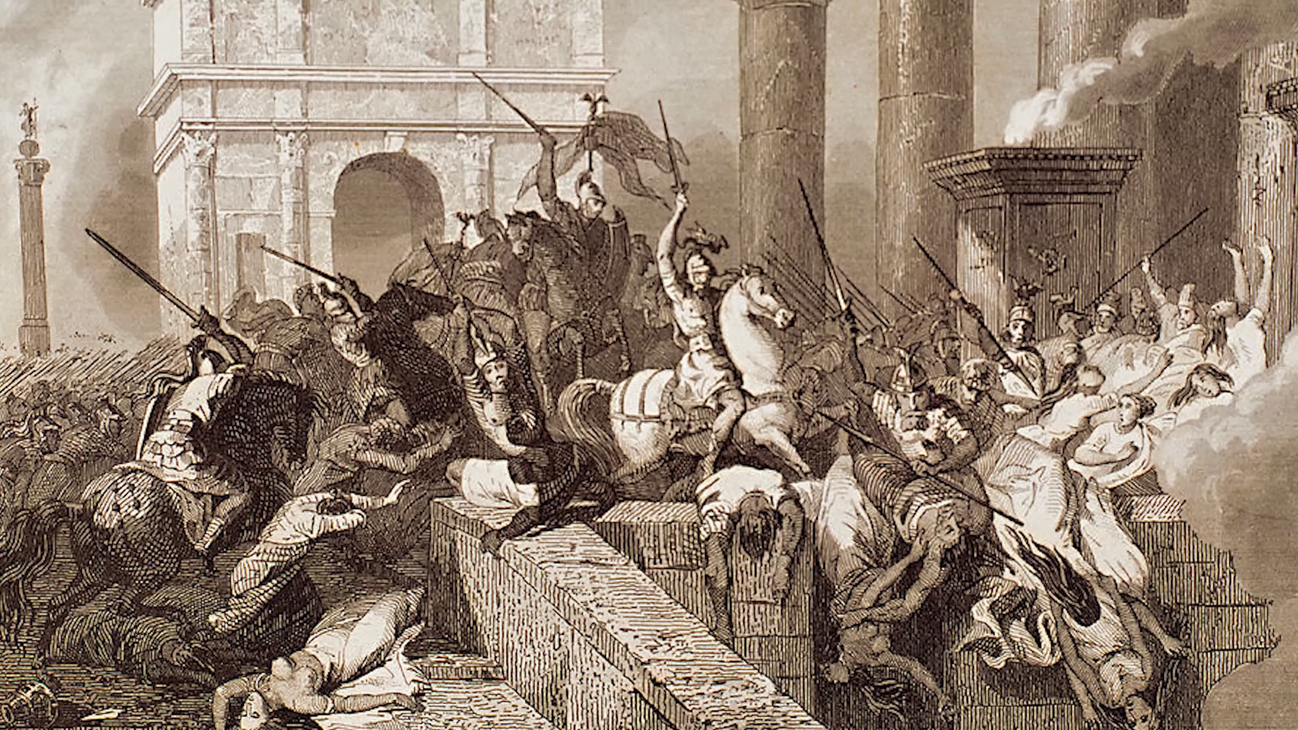10 factors that destroyed the Roman Empire